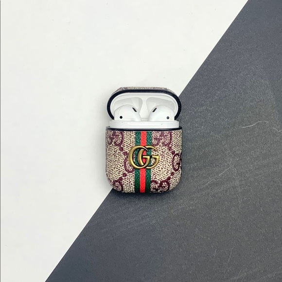 Cell Phones & Accessories | Gucci Leather Airpods Case | Poshmark